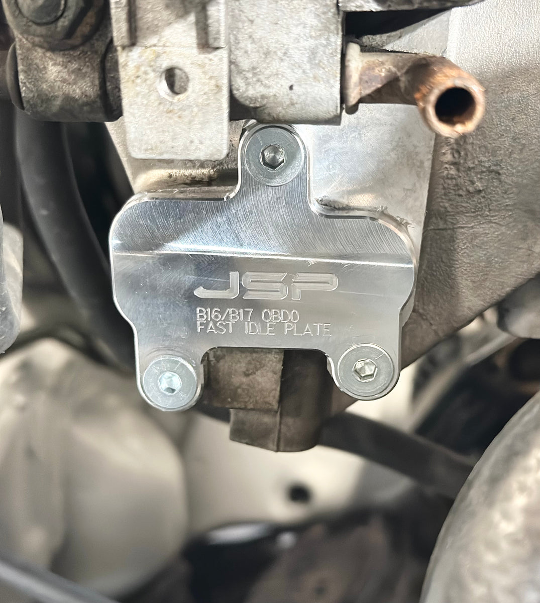 JSP B16/B17 OBD0 fast idle blockoff – JSP Fab