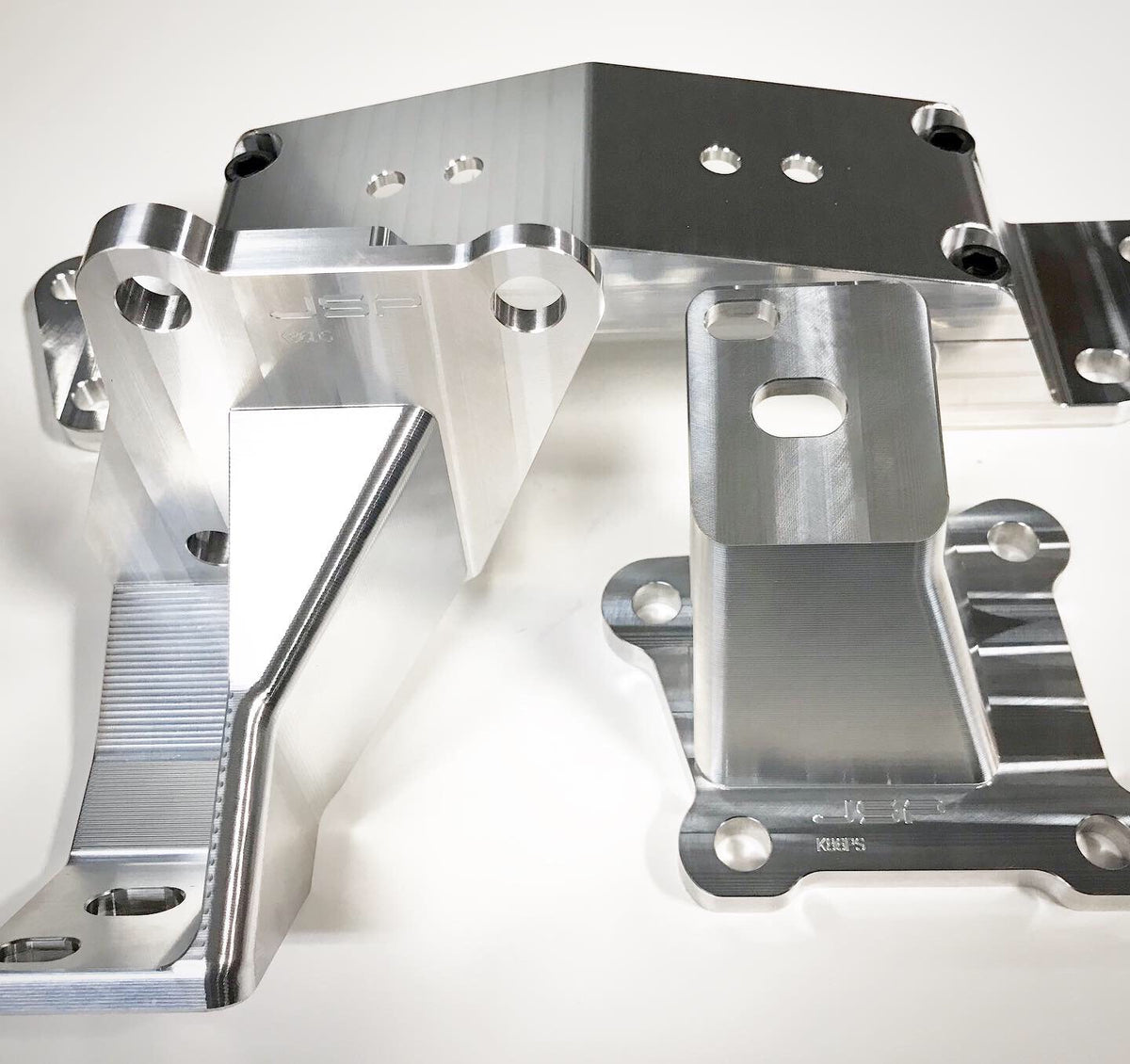 JSP billet K24 into AE86 engine mount kit – JSP Fab